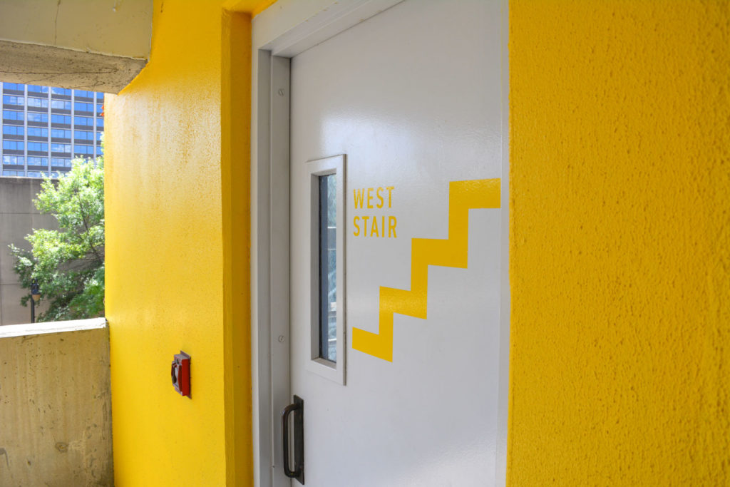 BJCC Parking Deck | Formula Design | Wayfinding Signage