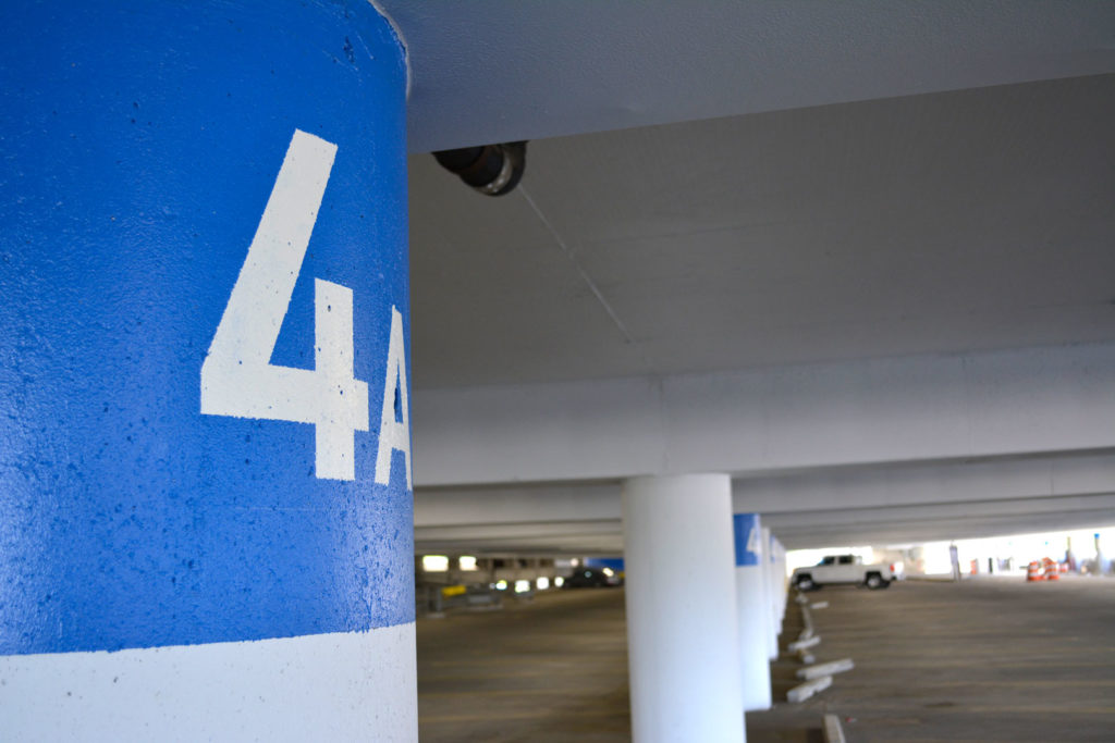 BJCC Parking Deck | Formula Design | Wayfinding Signage