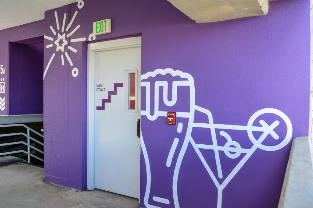 BJCC Parking Deck | Formula Design | Wayfinding Signage