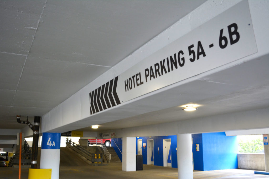 BJCC Parking Deck | Formula Design | Wayfinding Signage